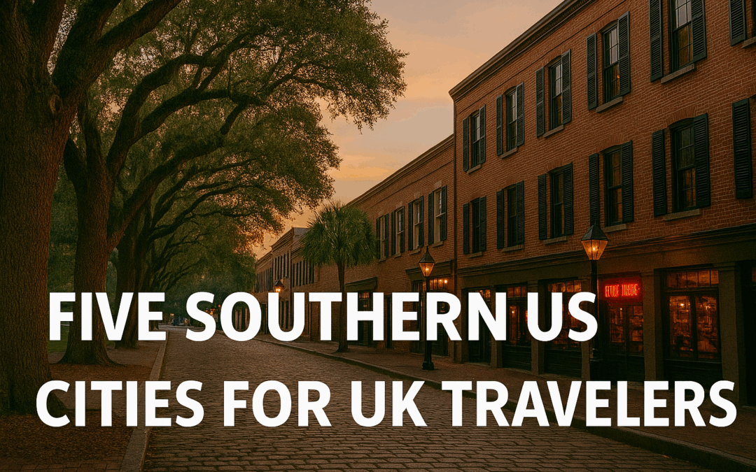 FIVE SOUTHERN USA CITIES FOR UK TRAVELLERS - USA Pay As You Go Sim Card